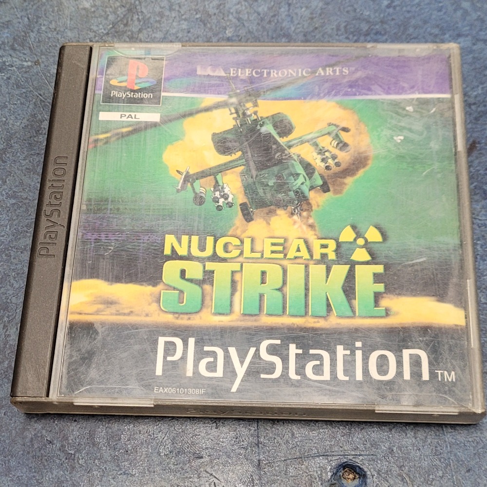 Pre-owned Sony PlayStation 1 PS1 Game Nuclear Strike - Own4Less
